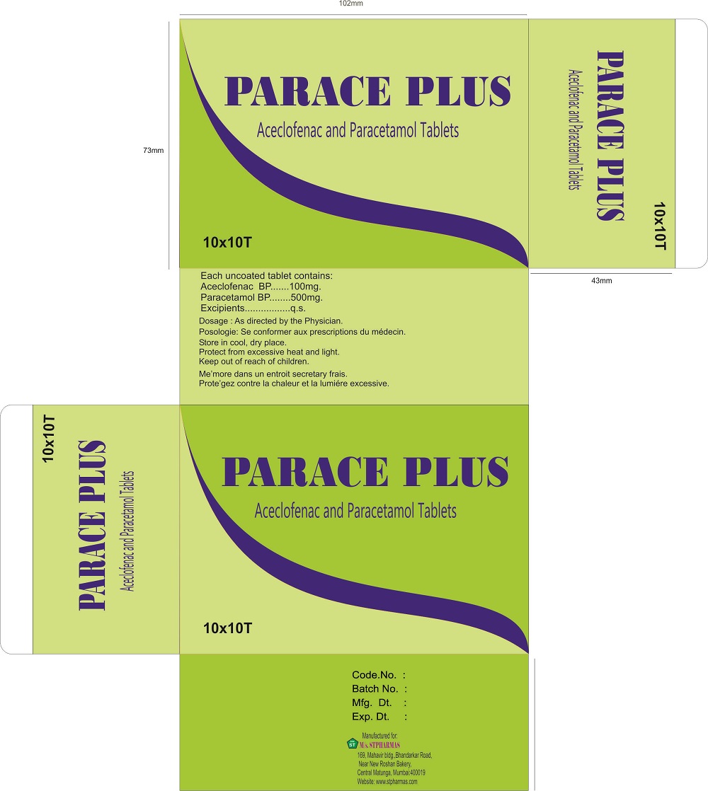 PARACE PLUS | Stpharmas
