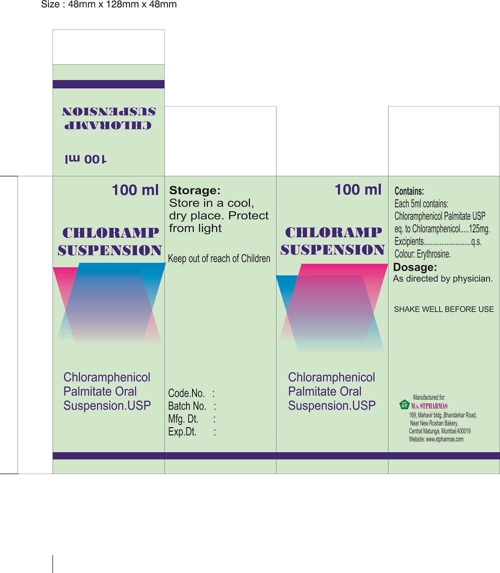 CHLORAMP SUSPENSION | Stpharmas